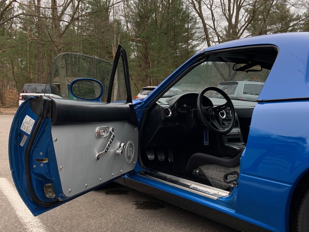 Na miata aluminum door panels store
